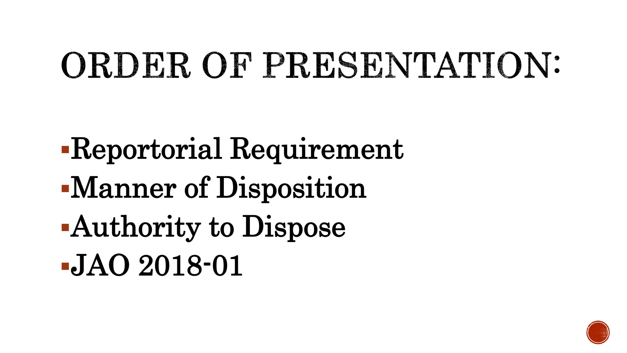 PROCEDURES IN THE DISPOSITION OF APPREHENDED CONVEYANCES.pptx