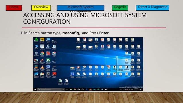 Procedures in using computer system configuration tools | PPTX ...