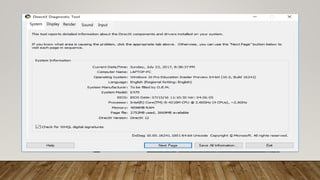 Procedures in using computer system configuration tools | PPTX
