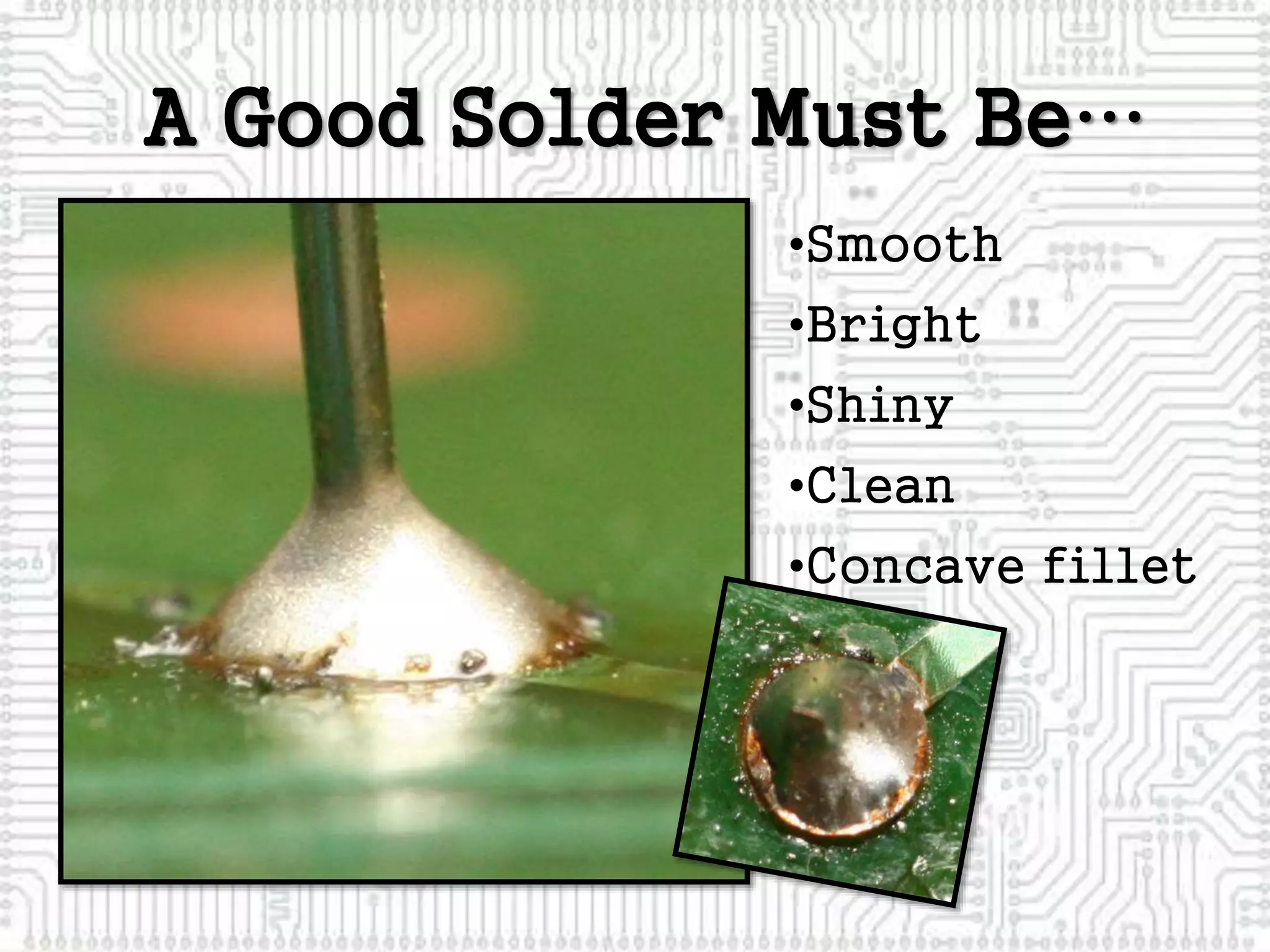 PROCEDURES IN SOLDERING AND DESOLDERING ELECTRONIC MATERIALS | PPTX
