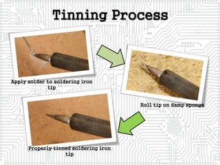 PROCEDURES IN SOLDERING AND DESOLDERING ELECTRONIC MATERIALS | PPTX