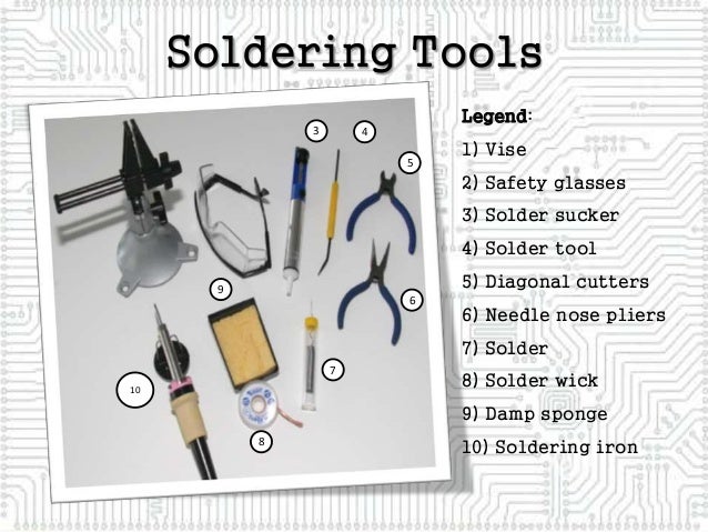 PROCEDURES IN SOLDERING AND DESOLDERING ELECTRONIC MATERIALS