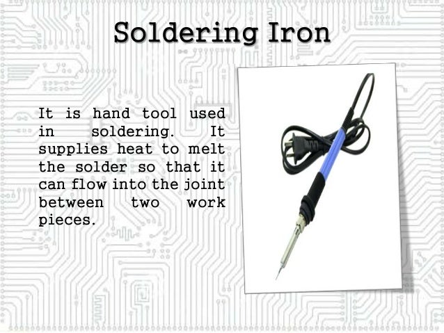 PROCEDURES IN SOLDERING AND DESOLDERING ELECTRONIC MATERIALS