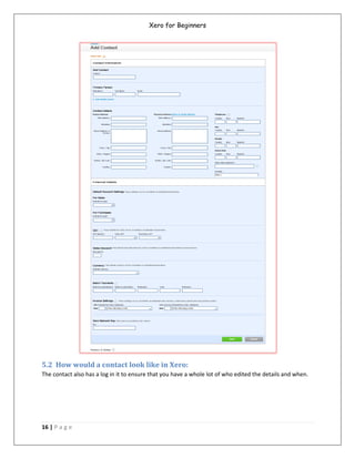Procedures in xero accounting application | PDF