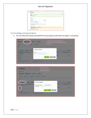 Procedures in xero accounting application | PDF