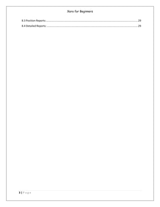 Procedures in xero accounting application | PDF