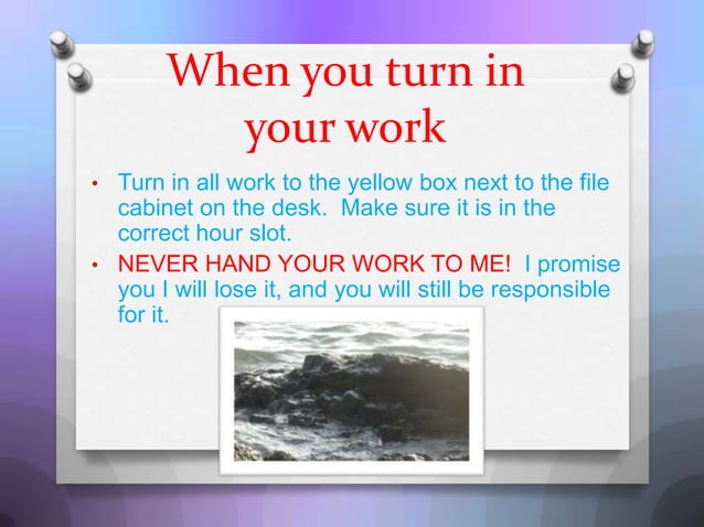 Classroom Procedures | PPT