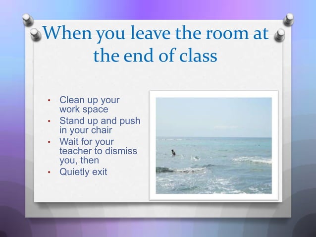 Classroom Procedures | PPT