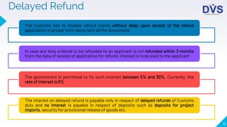 Procedures to claim refund, rebate and duty drawback under customs | PPTX