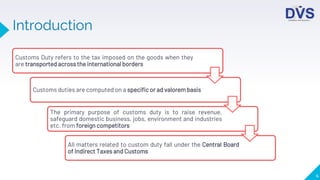 Procedures to claim refund, rebate and duty drawback under customs | PPTX