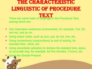Procedure text | PPTX