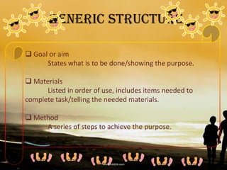 Bahan Ajar Procedure Text | PPTX