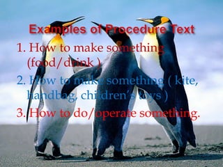 Procedure text | PPTX
