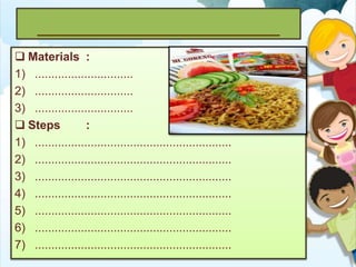 (PPT) Procedure text | PPTX