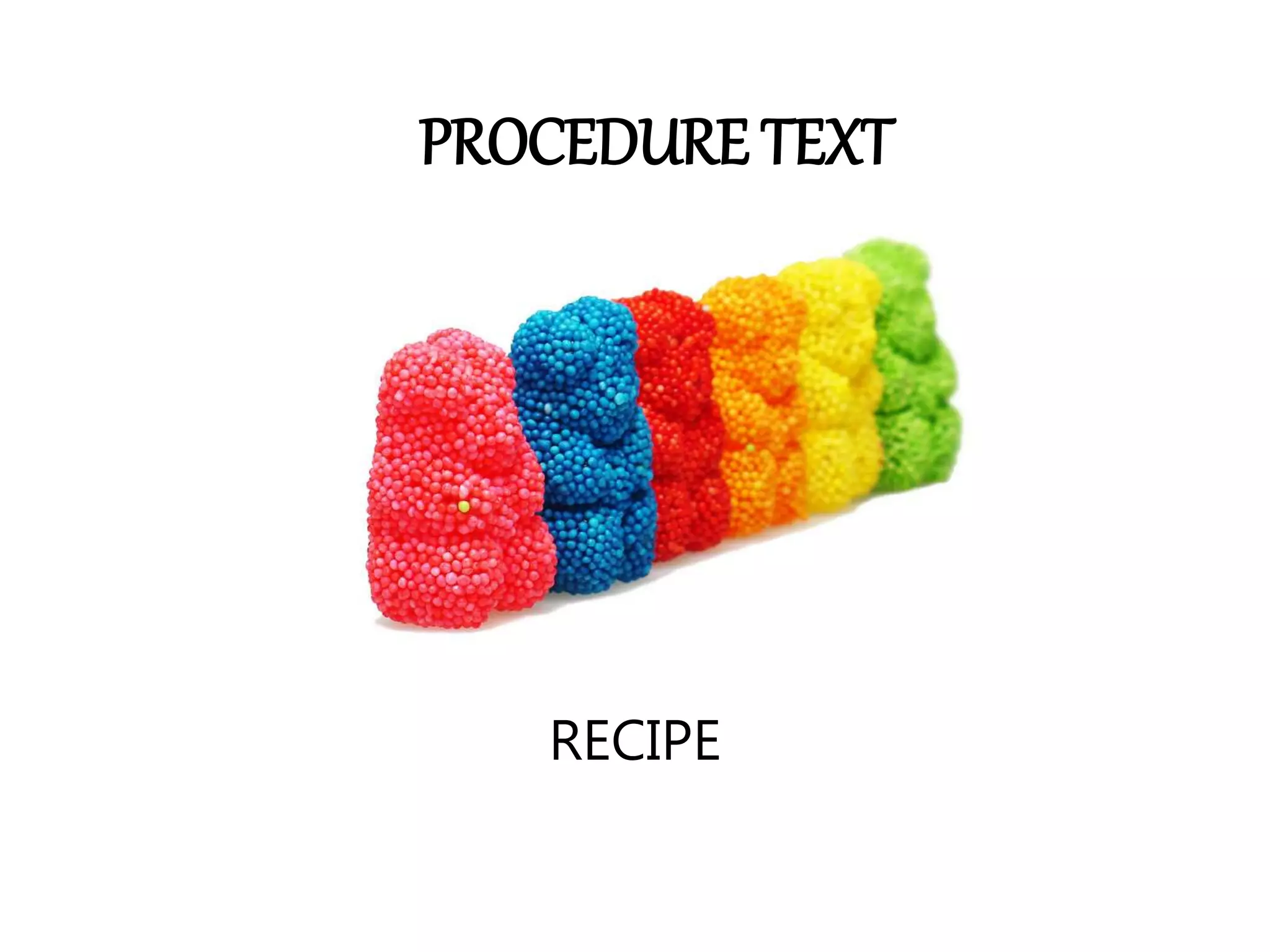 Procedure Text | PPTX