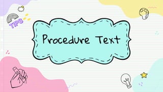 Procedure Text.pptx | Skin and Dermatology | Diseases and Conditions
