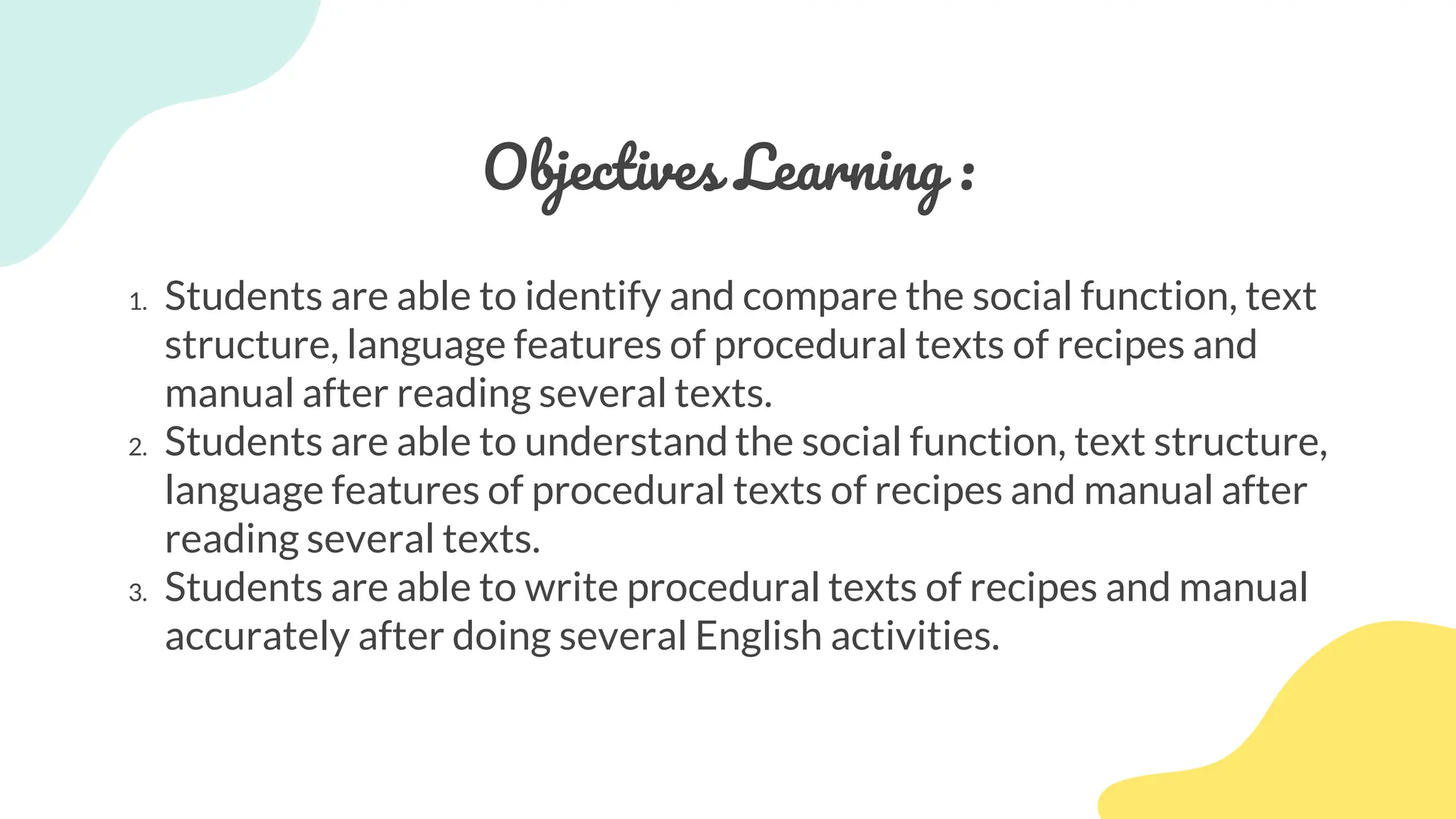 Procedure Text Grade 9 Bahasa Inggris Kelas 9 | PPTX