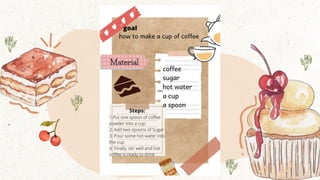 Procedure text about recipe and how to make food | PDF
