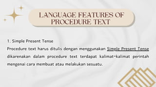 POWER POINT PROCEDUR TEXT (Teks Prosedur) Materi bahasa inggris | PDF