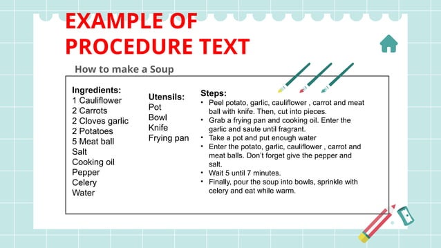 PROCEDURE TEXT explanation and example .pptx