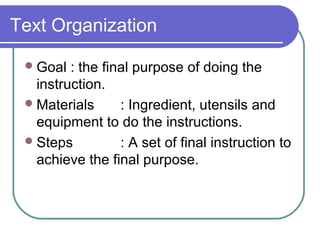Procedure text etm | PPT