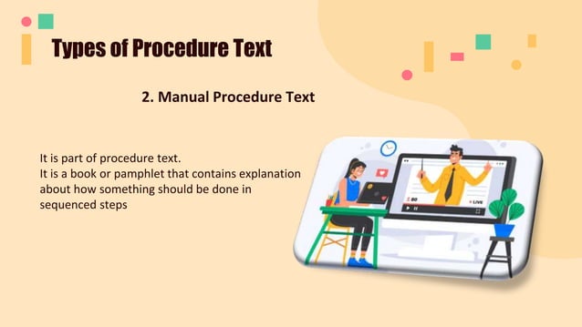 procedure text inggris.pptx | Photography | Arts and Crafts