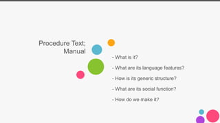 PROCEDURE TEXT (MANUAL).pptx
