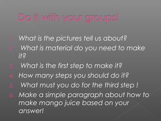 Procedure text ppt indah done | PPT