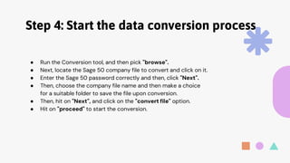 Procedure to Convert from Sage 50 to QuickBooks Desktop.pptx