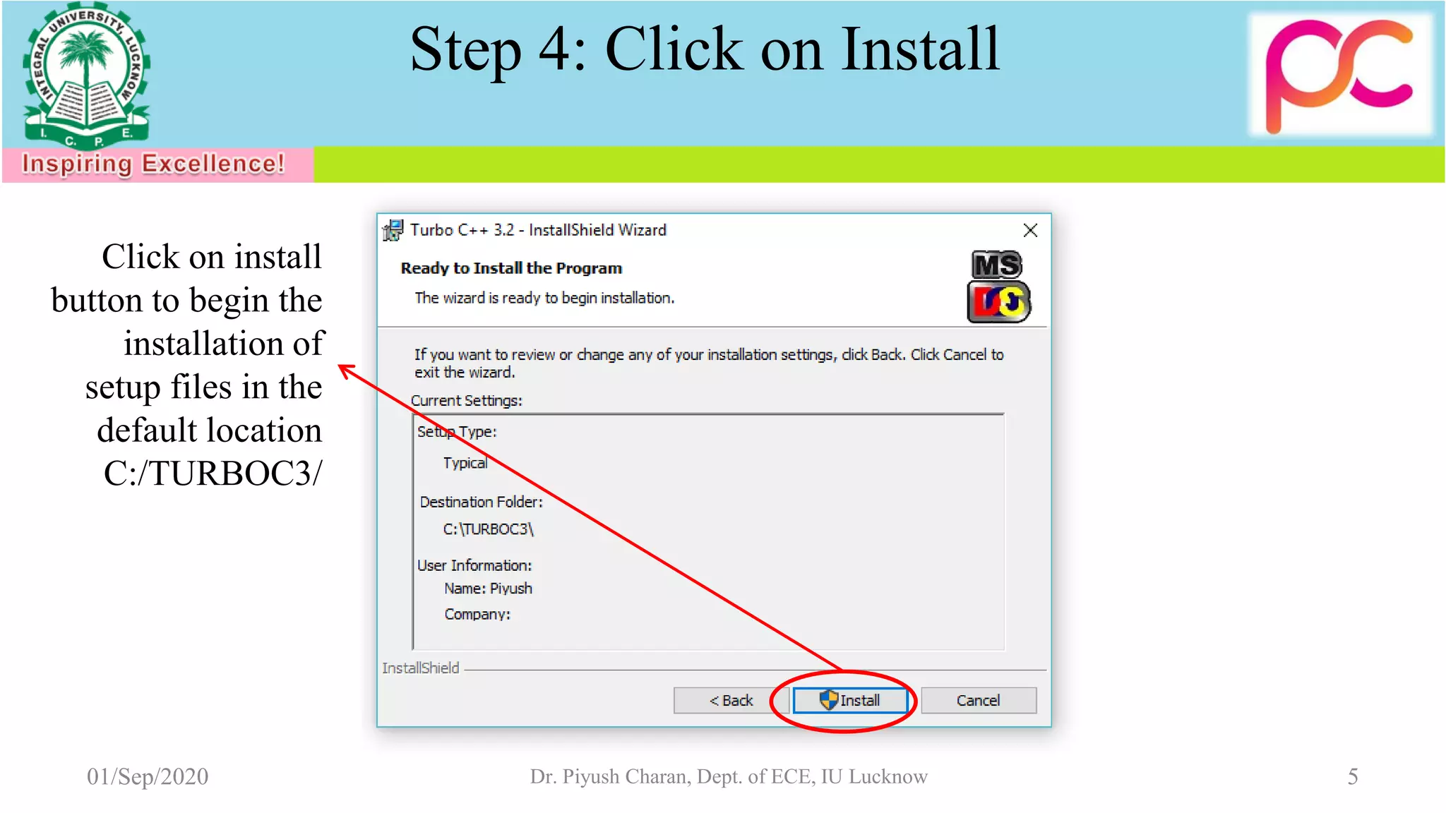Procedure To Install Turbo C Pdf Computer Software And
