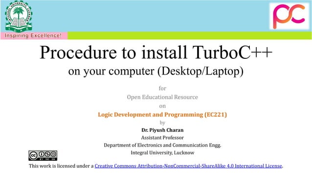 Procedure to install turbo c++ | PDF | Computer Software and Applications | Computing
