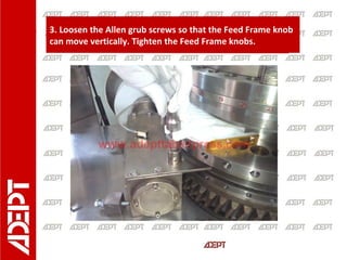 Procedure to set Feed Frame | PPT