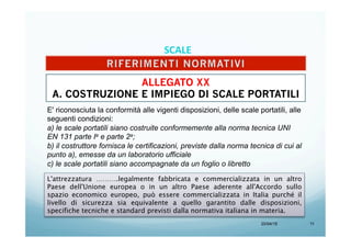Le procedure utilizzo delle scale, di Veronica Galli | PDF