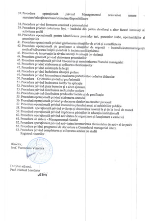 Proceduri 2019 2020 | PDF