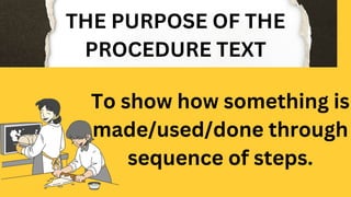 PROCEDUR TEXT.pdf materi kelas IX berisi tentang definisi,fungsi dan ...