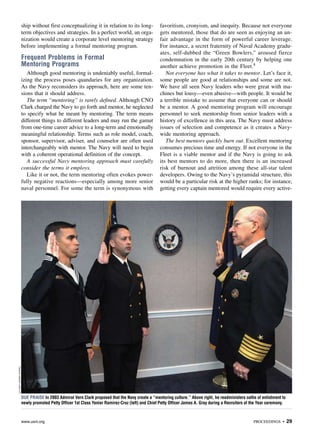 Proceedings Mentorship | PDF