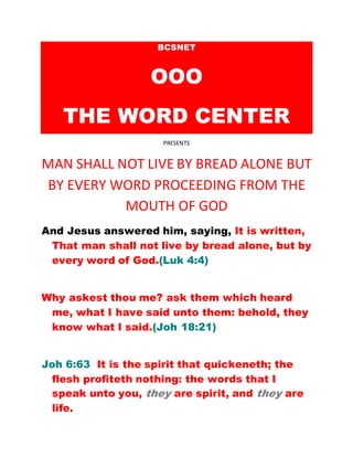 PROCEEDING WORD | DOCX | Christianity | Religion & Spirituality