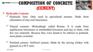 PROPERTIES OF CIVIL ENGINEERING MATERIALS 2024 FOR STUDENTS | PPTX