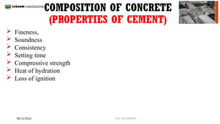 PROPERTIES OF CIVIL ENGINEERING MATERIALS 2024 FOR STUDENTS | PPTX