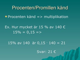 Procent, promille,ppm | PPT