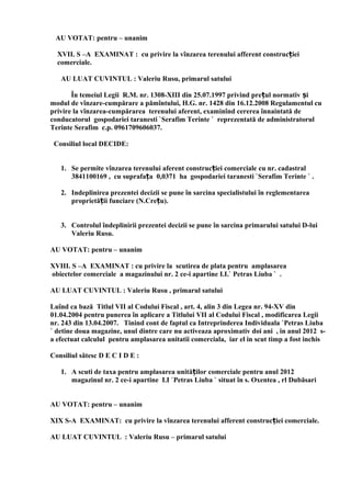 Proces verbal nr. 2 din 12.04.2013