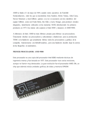 Procesador amd | DOCX