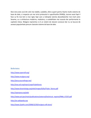 Procesarea RDF pentru platforma Java | PDF