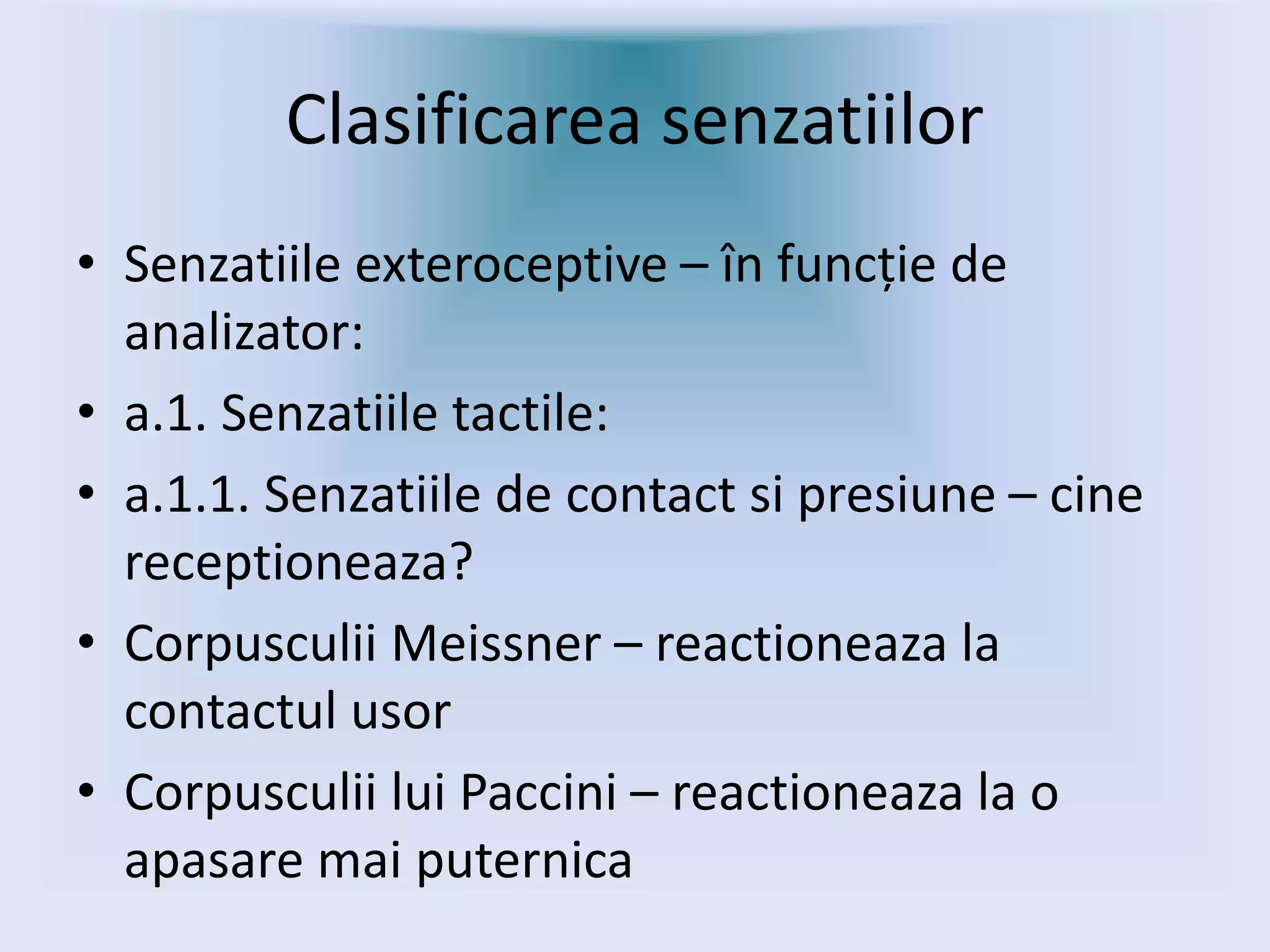 Procesele psihice senzoriale | PPT