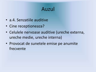 Procesele psihice senzoriale | PPT