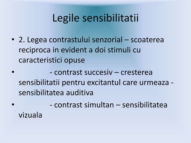 Procesele psihice senzoriale | PPT