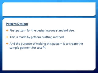 Proces flow in apparel industry | PDF