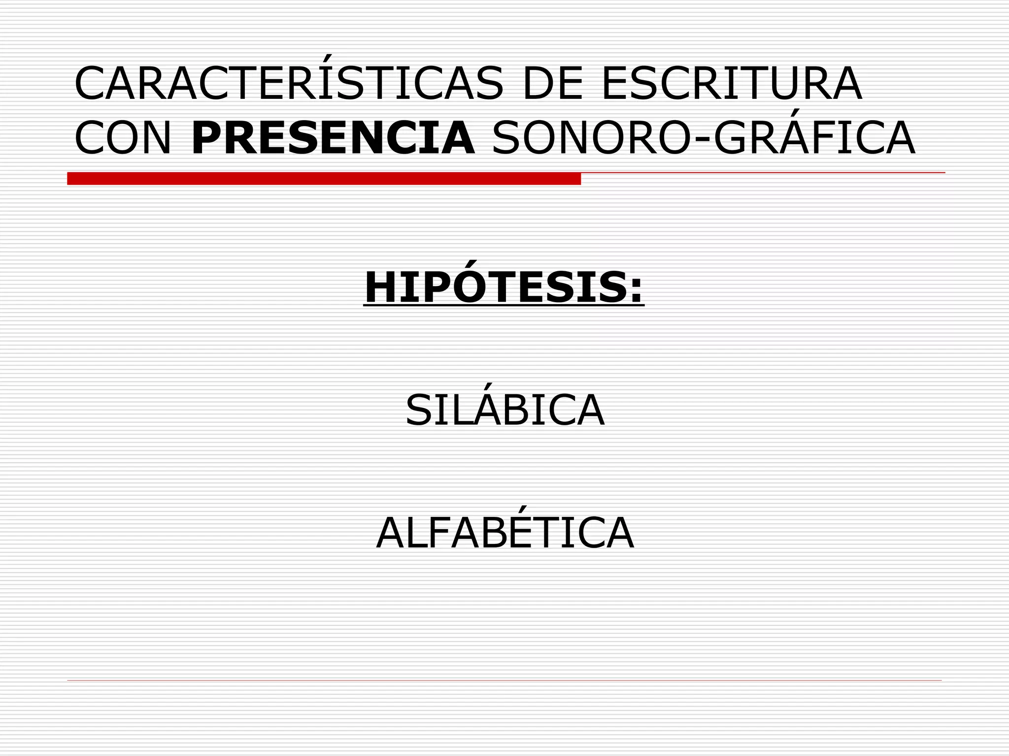 Proceso De ConstrucciÓn De La Escritura | PPT