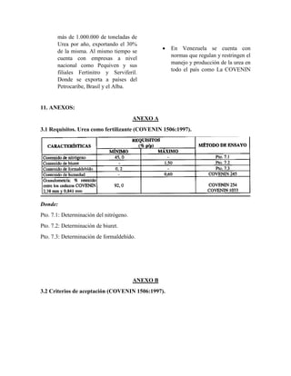 Proceso de-urea-305i1 | PDF