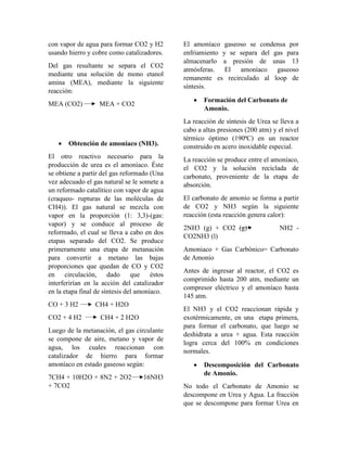 Proceso de-urea-305i1 | PDF